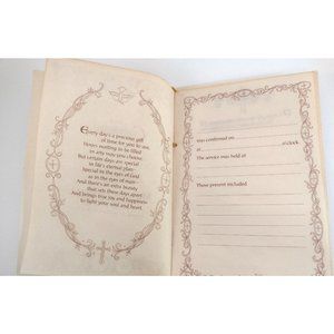 Other | Vintage Confirmation Record Book Red Catholic Prayers ...
